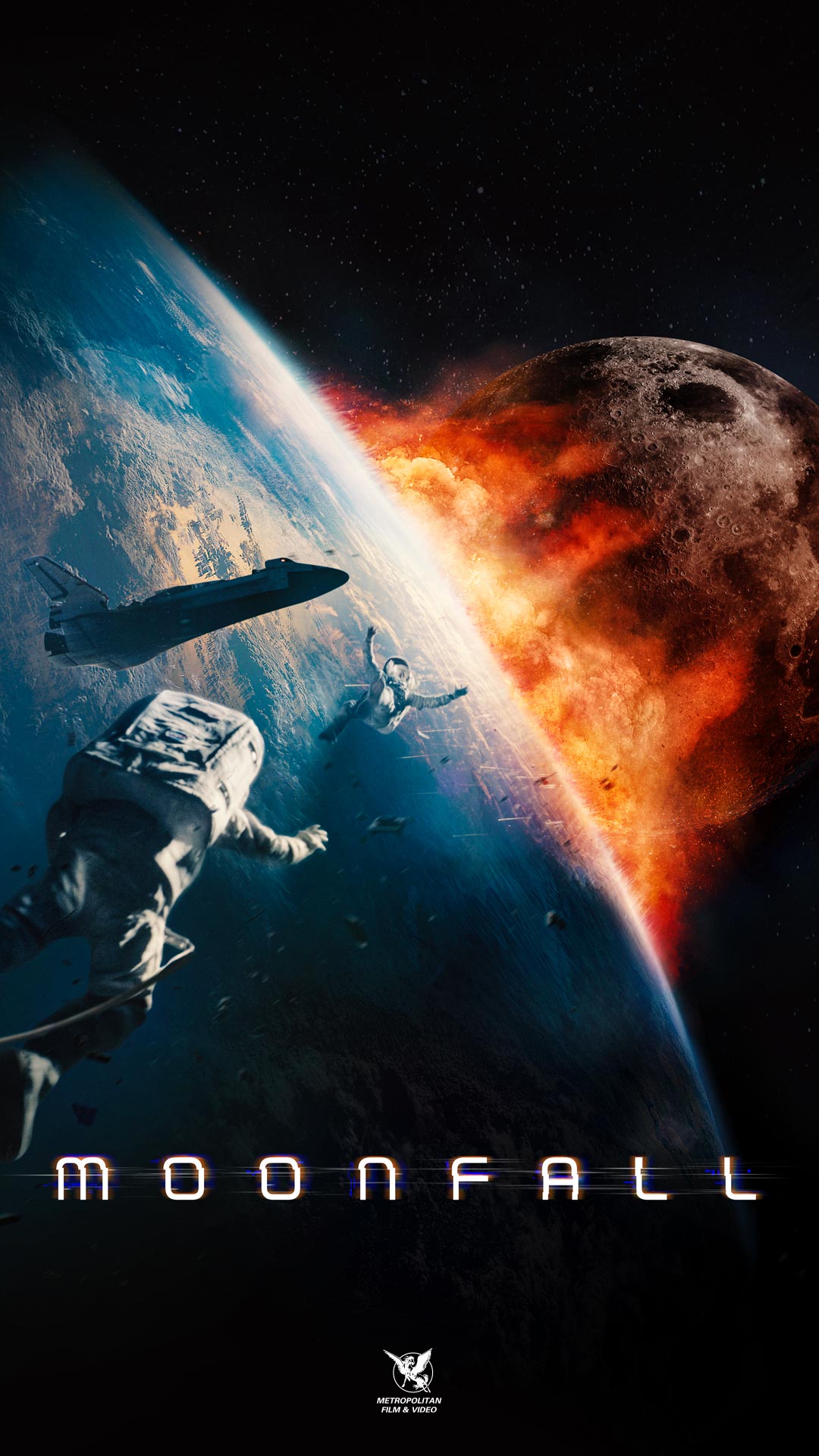 Moonfall / Affiche cinéma - Les Aliens